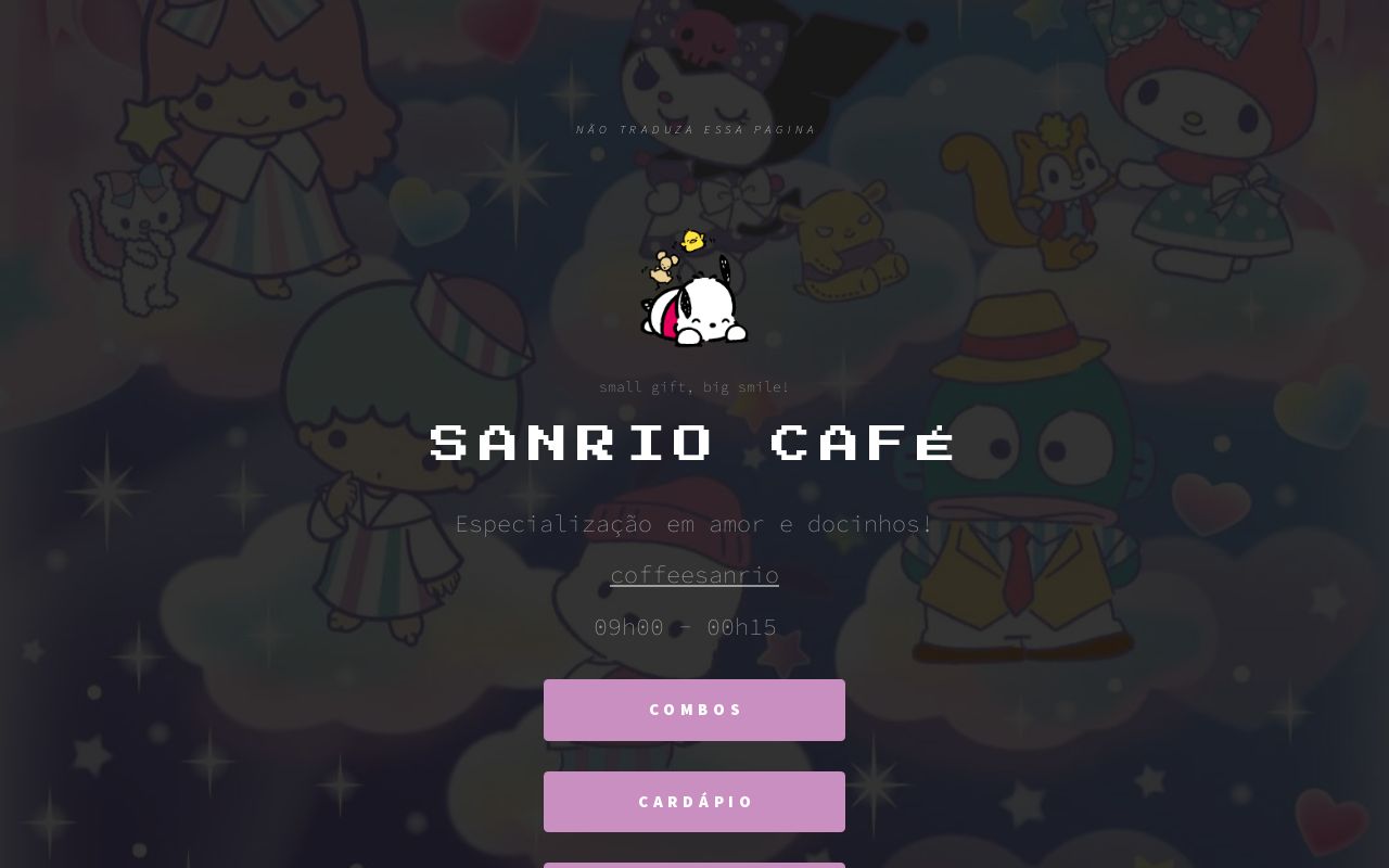 Sanrio café